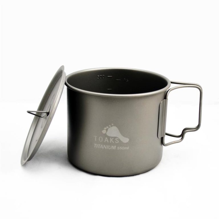 TOAKS Titanium 550ml Pot, New Ultralight Version – Boreal Ventures Canada
