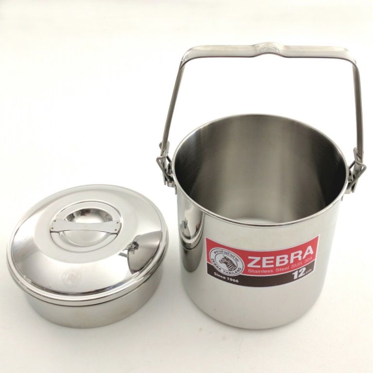 Zebra-Firebox 12cm Stainless Steel Billy Pot and Pan – Boreal Ventures ...