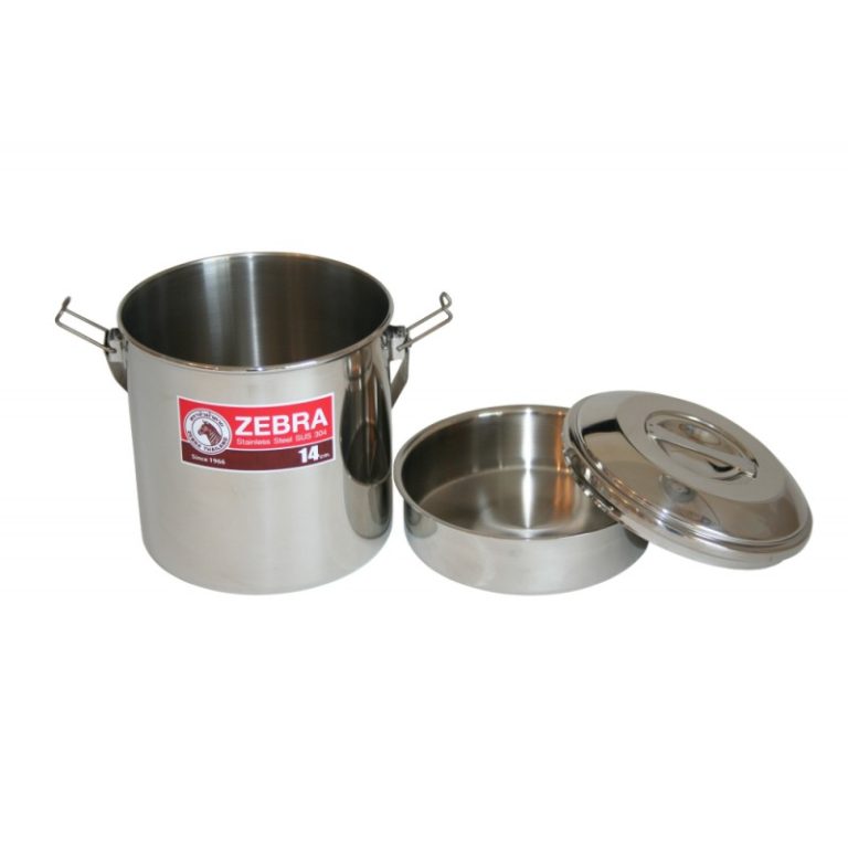 Zebra-Firebox 14cm Stainless Steel Billy Pot and Pan – Boreal Ventures ...