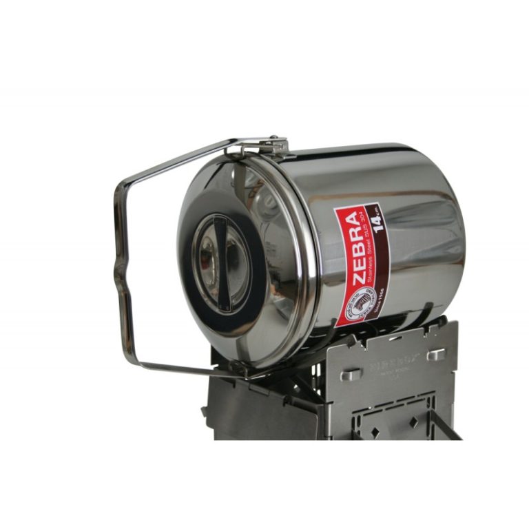 Zebra-Fireboxz 14cm Stainless Steel Billy Pot and Pan – Boreal Ventures ...