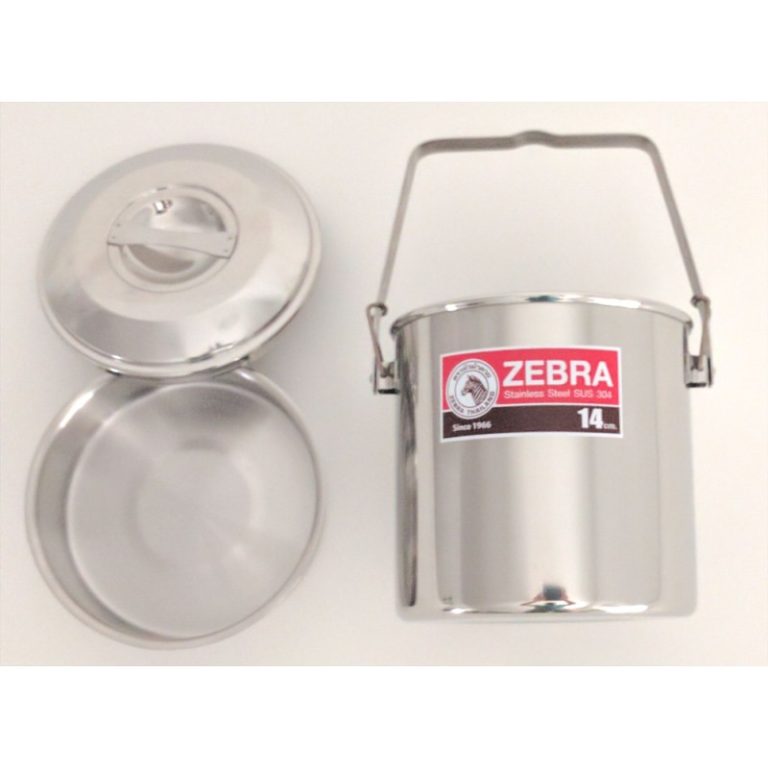 Zebra-Firebox 14cm Stainless Steel Billy Pot and Pan – Boreal Ventures ...