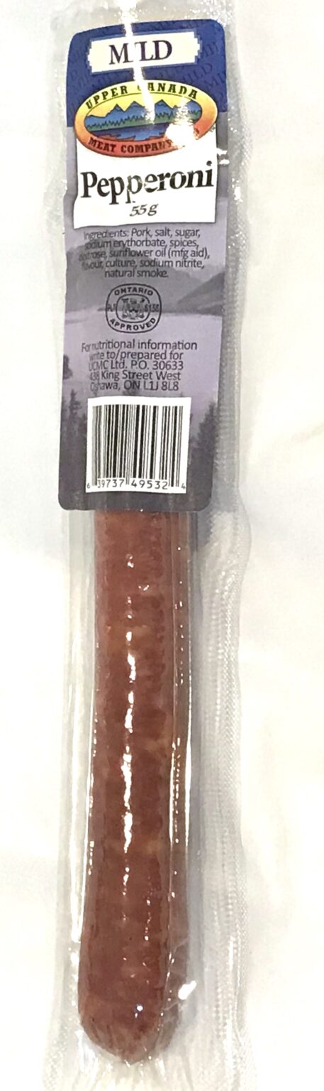 Upper Canada Meat Company, Mild Pepperoni Stick, 50g – Boreal Ventures ...